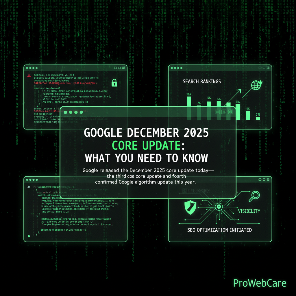 Google December 2025 Core Update: What You Need to Know